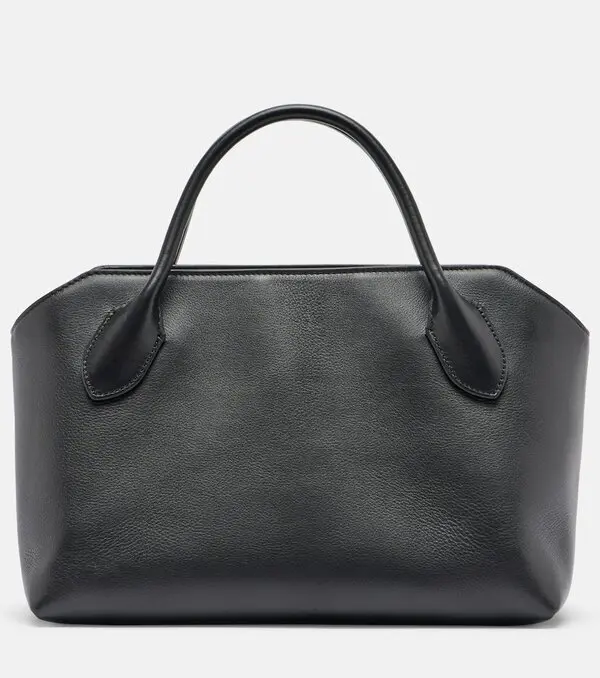THE ROW Terrasse Medium Leather Top-handle Bag