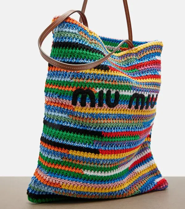 Miu Miu Crochet Tote Bag