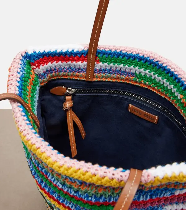 Miu Miu Crochet Tote Bag