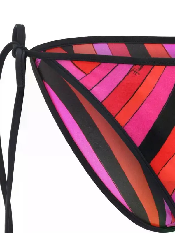 Emilio Pucci Iride Print Bikini Bottom - Pink