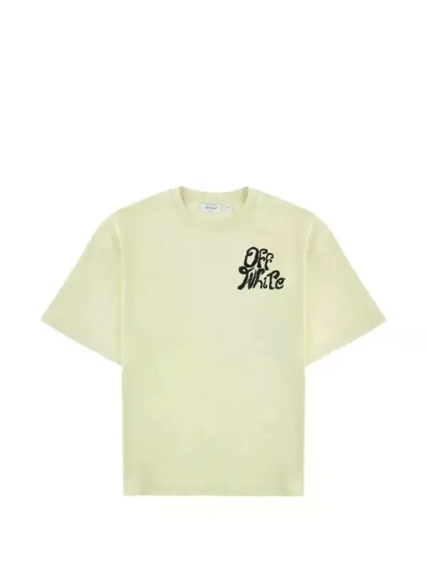 Off-White Logo-print T-shirt - Green