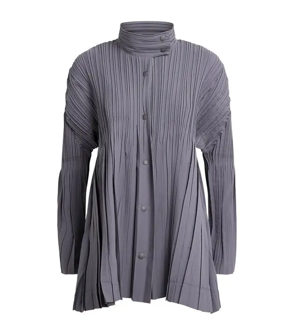 Issey Miyake Pleated Float Coat
