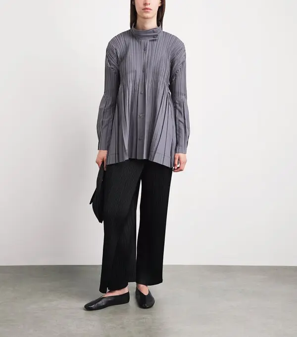Issey Miyake Pleated Float Coat