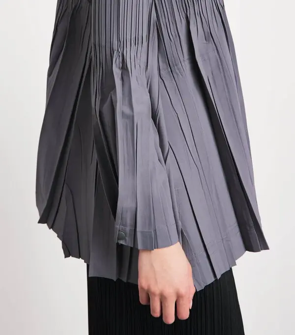 Issey Miyake Pleated Float Coat