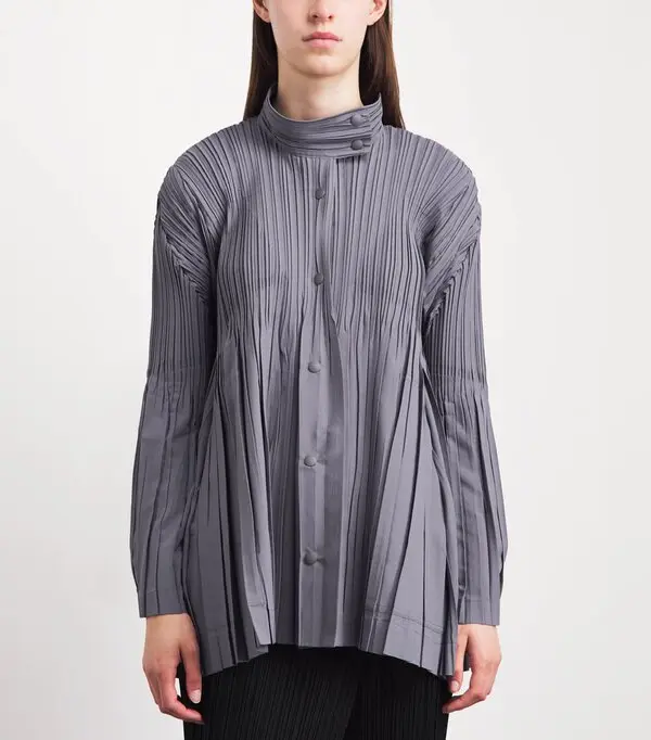 Issey Miyake Pleated Float Coat