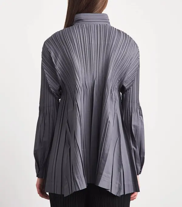 Issey Miyake Pleated Float Coat