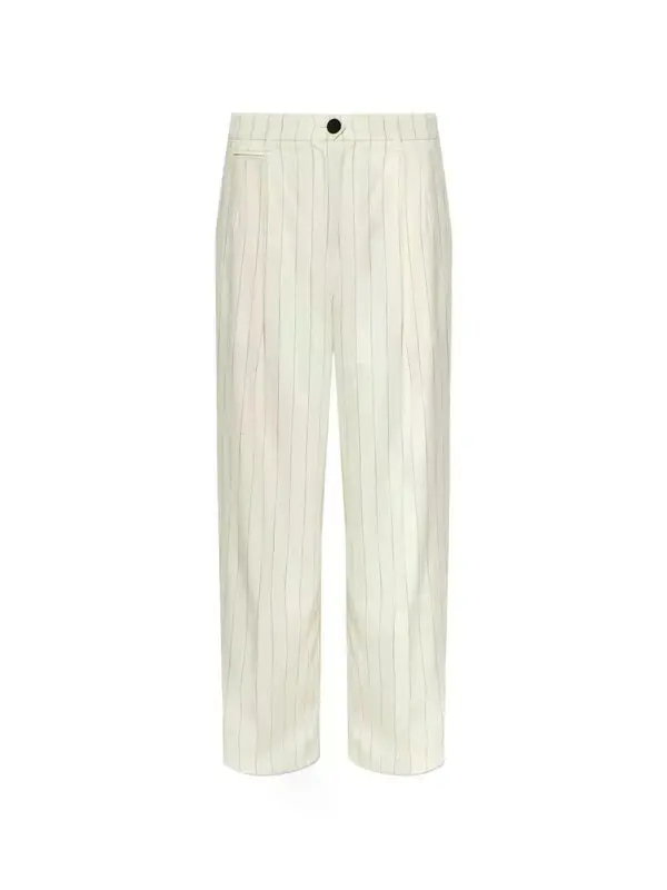 ALLSAINTS Olga Pinstripe Wide-leg Trousers