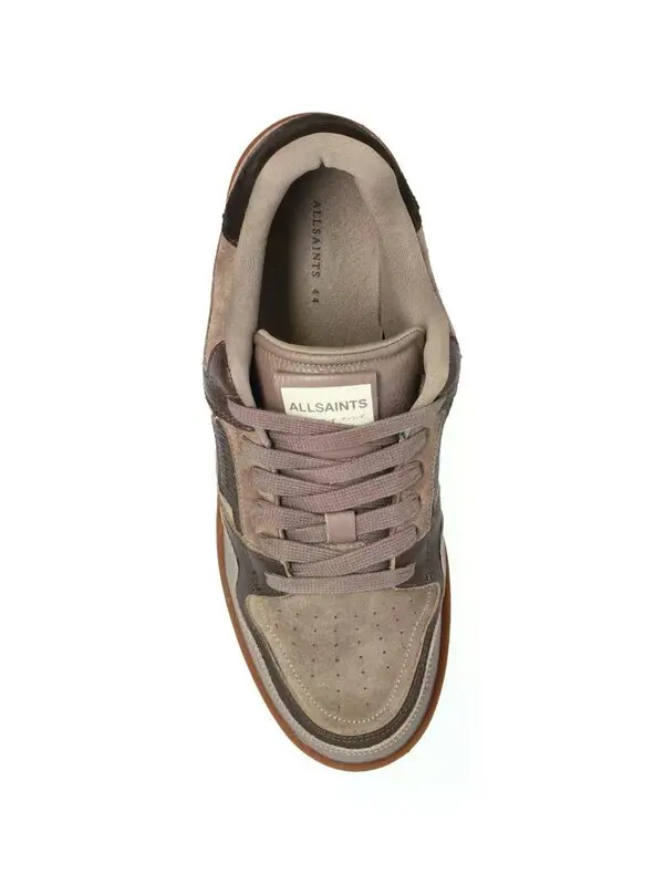 ALLSAINTS Regan Plus Panelled Sneakers - Neutrals