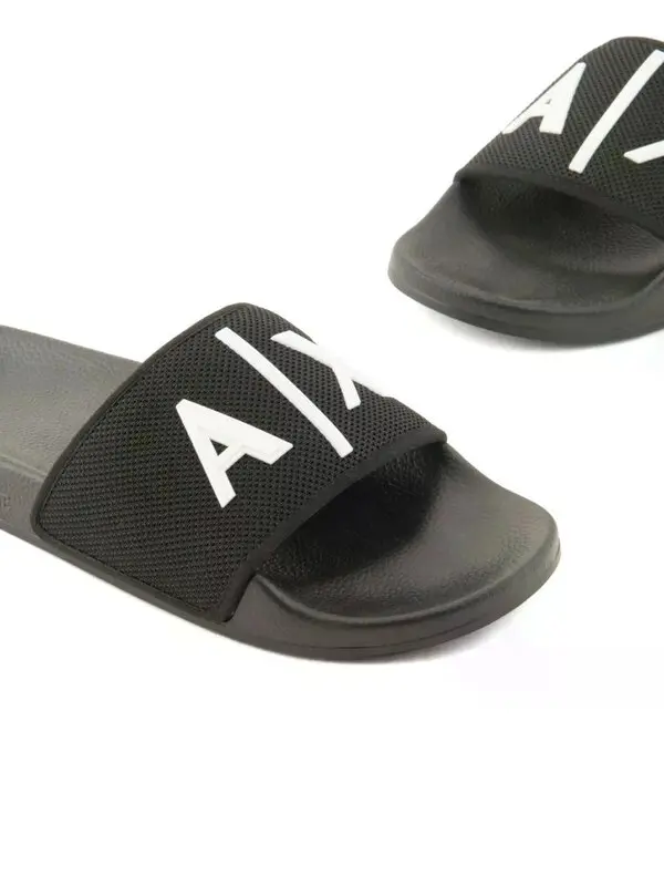 Armani Exchange Logo Detail Slides