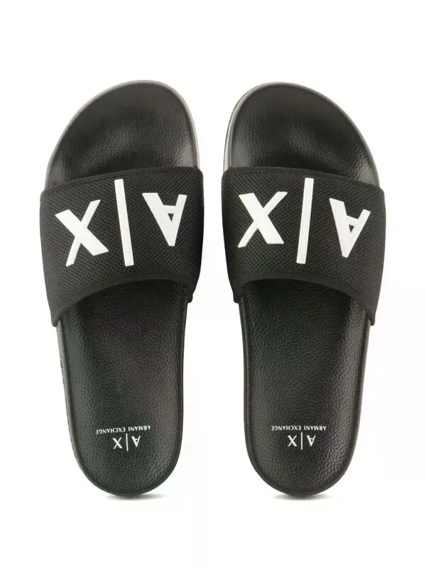 Armani Exchange Logo Detail Slides