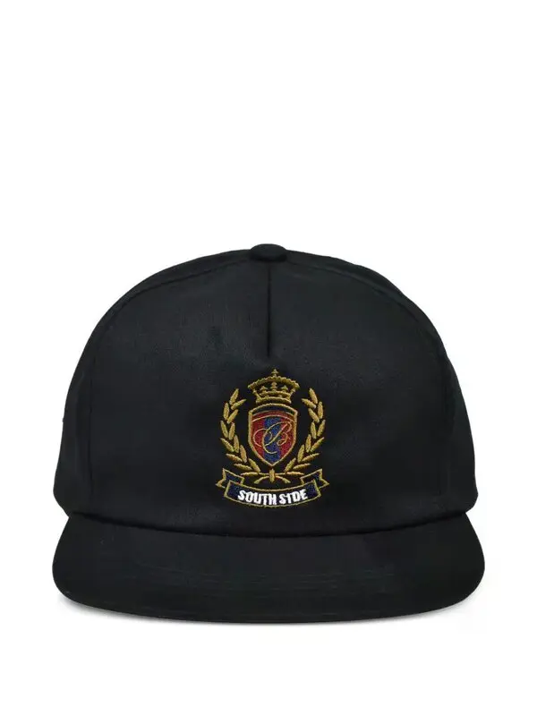 BREATH Embroidered Logo-patch Baseball Cap - Black