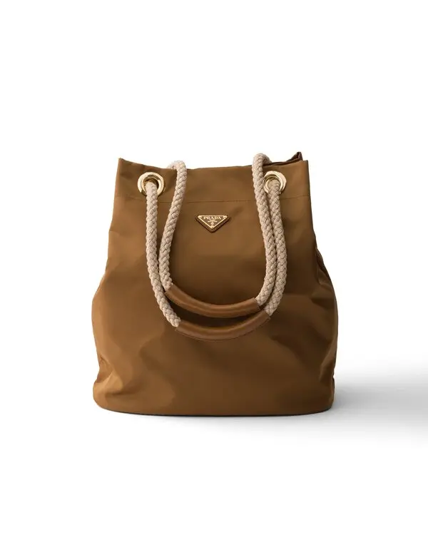 Prada Re-nylon Bucket Bag - Brandy