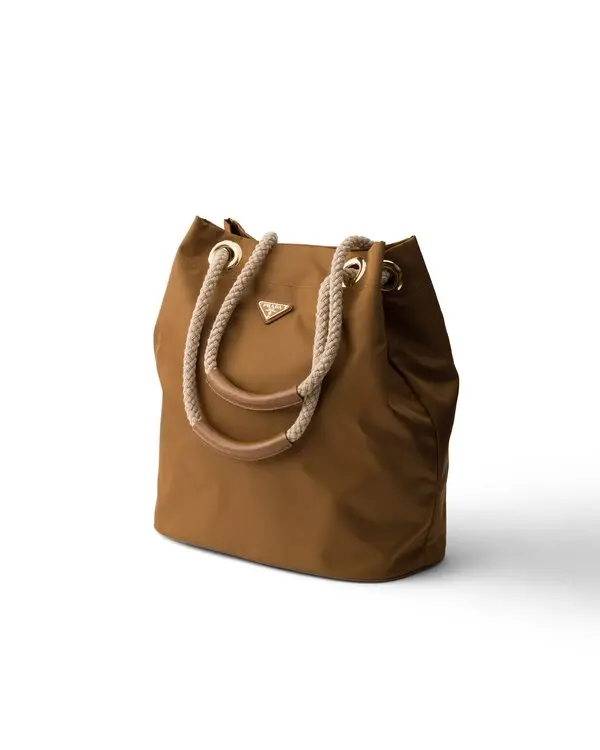 Prada Re-nylon Bucket Bag - Brandy