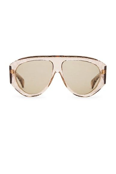 Gucci Miami Pilot Sunglasses - Brown