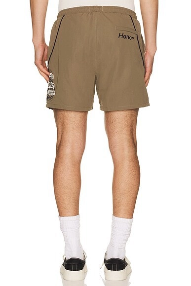 HONOR THE GIFT Growth Track Shorts - Pebble