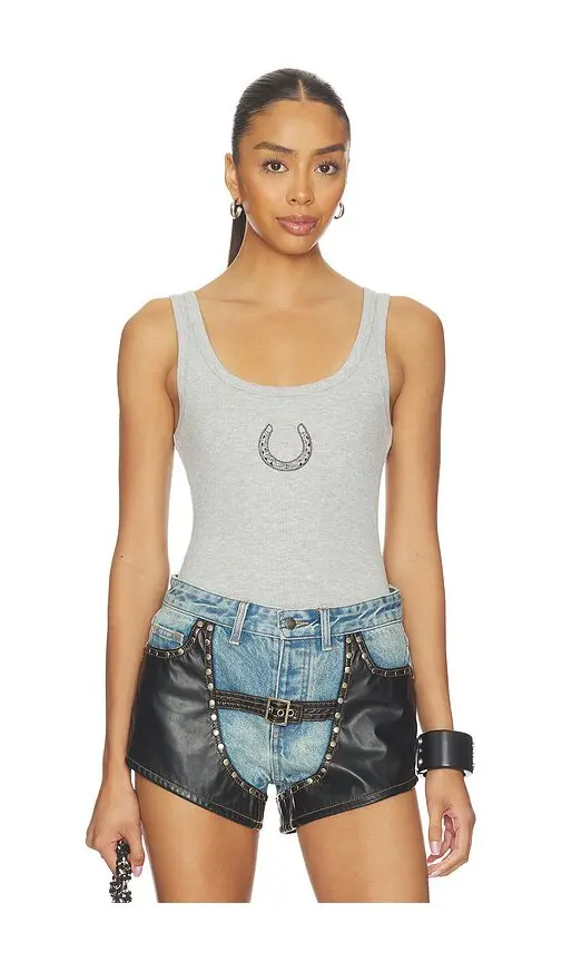 UNDERSTATED LEATHER X Revolve Horseshoe Tank Top In . Also