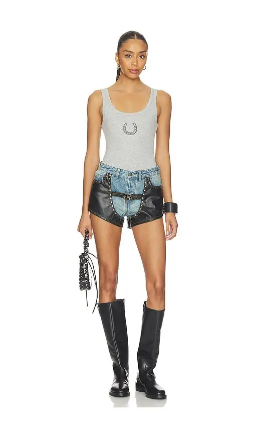 UNDERSTATED LEATHER X Revolve Horseshoe Tank Top In . Also