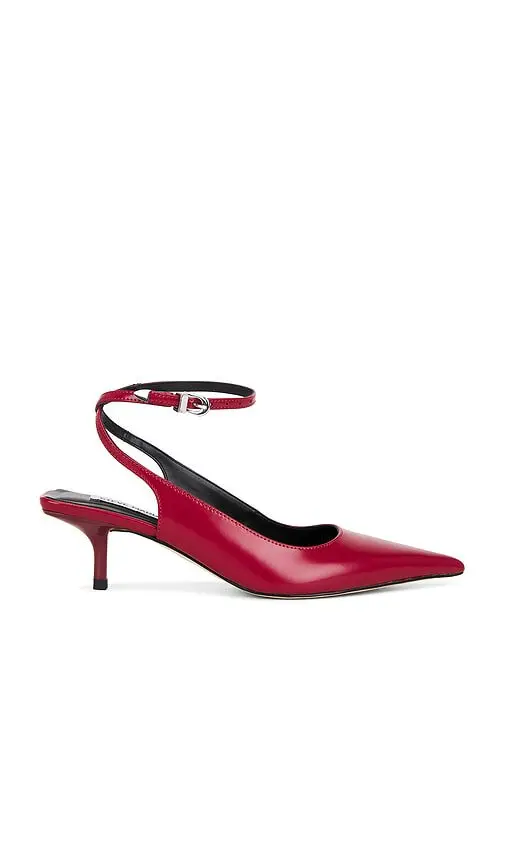 Steve Madden Slingback Heels - Red