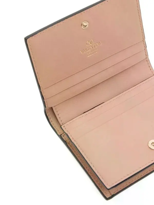 Valentino Garavani Small Vlogo Walk Nappa Wallet