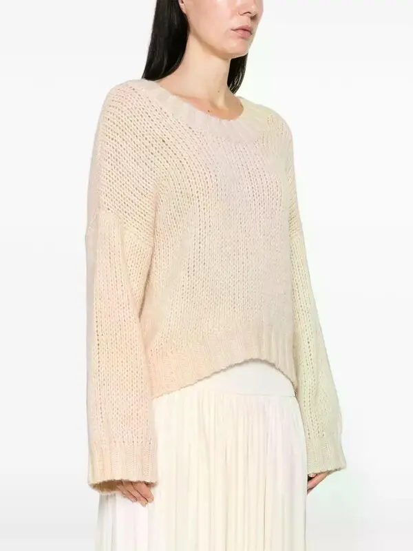 EMERSON RENALDI Chunky Knit Crew Neck Sweater