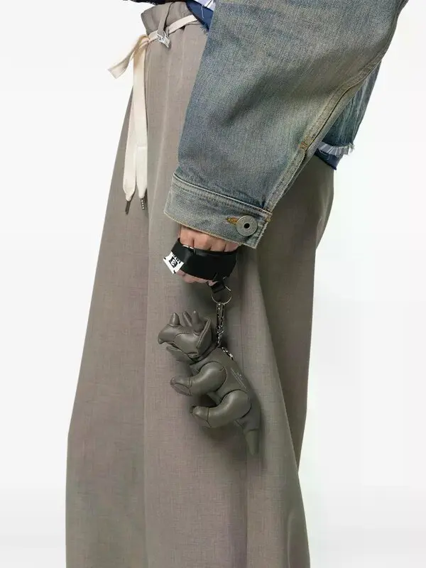 Mihara Yasuhiro Triceratops Shoulder Bag - Grey