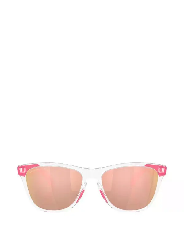 Oakley Frogskins Square Frame Sunglasses - White
