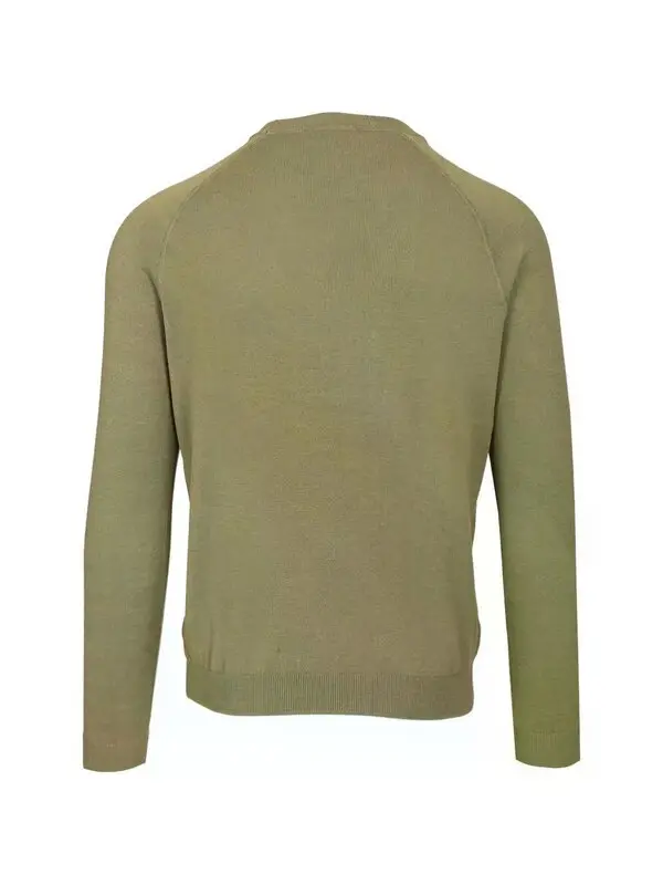 Al Duca D'aosta Crew Neck Raglan Sleeve Pullover - Green