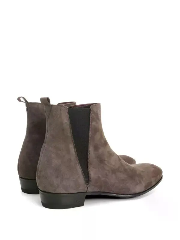LIDFORT Suede Zip-fastening Ankle Boots