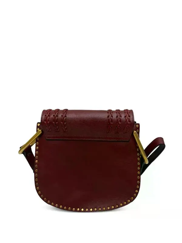 Chloé Leather Tassel Crossbody Bag - Red