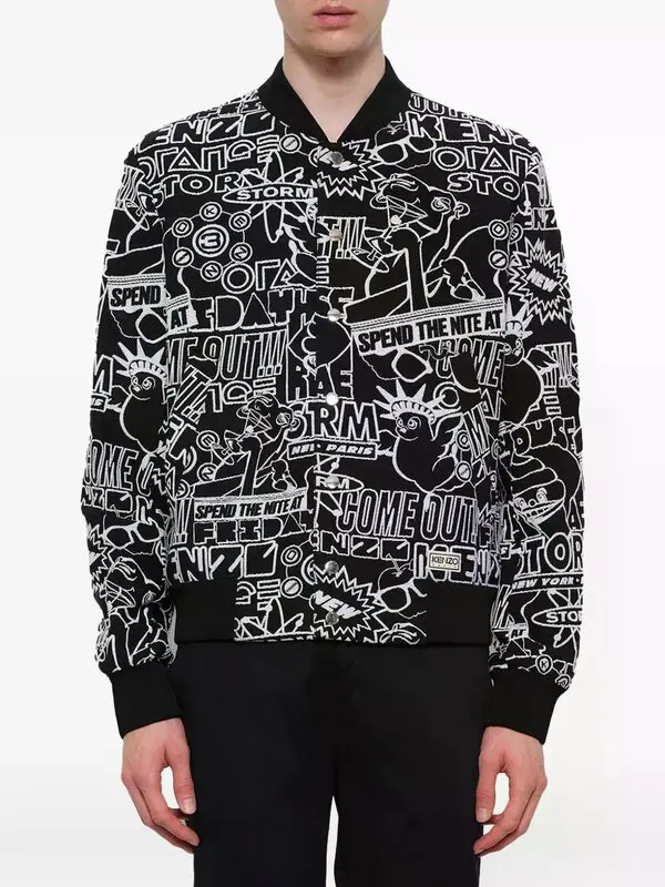 Kenzo Storm Flyer Bomber Jacket