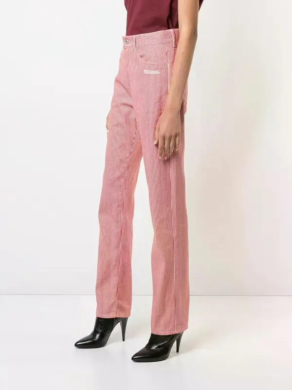 Off-White Striped Jeans
