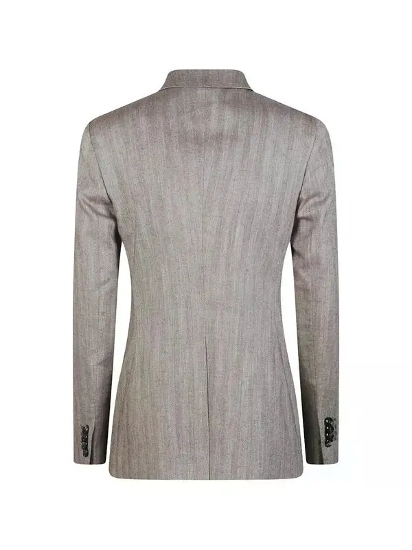 Tagliatore Double-breasted Peak Lapel Blazer