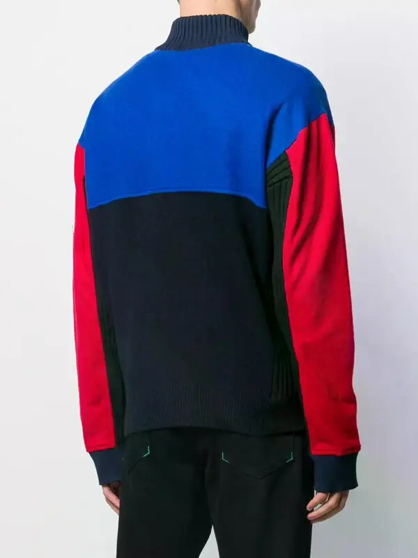 Kenzo Colour Block Knit Jacket