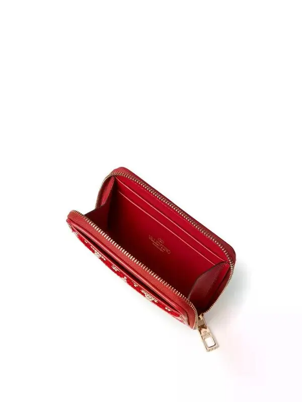 Valentino Garavani Toile Iconographe Zip Cardholder