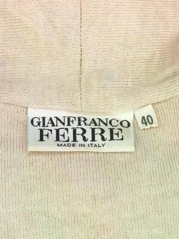 Gianfranco Ferre Fur Trimmed Coat