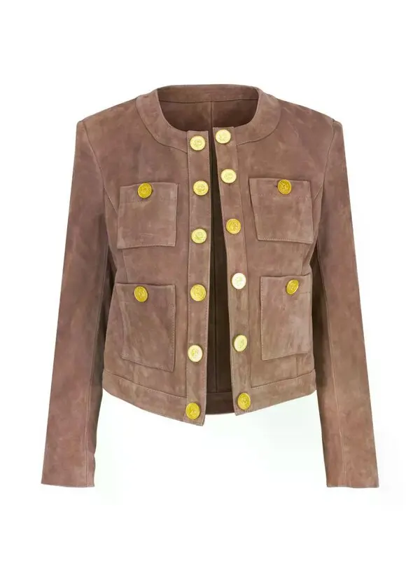 L'Agence Jayde Suede Jacket