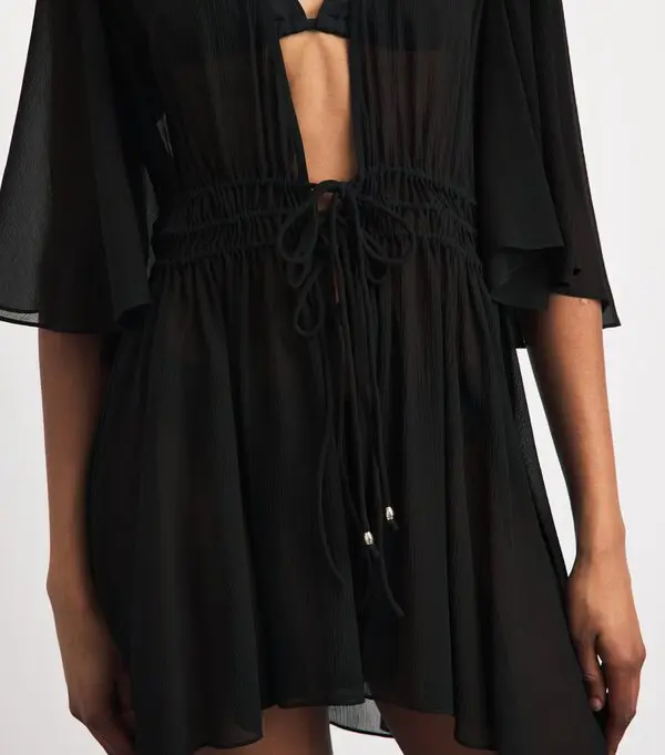 ERES Silk Muslin Operette Short Kaftan