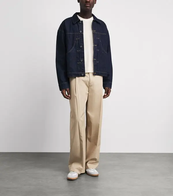 FRAME Wool-cashmere Crew Neck Sweater - White
