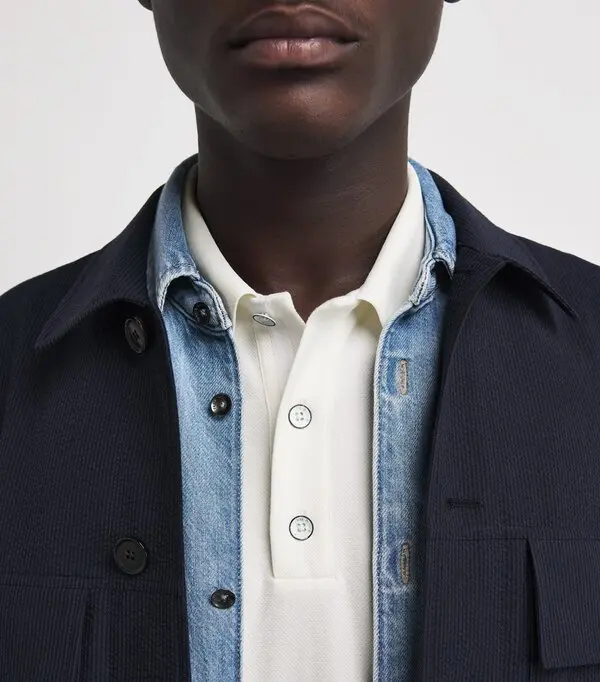 Rag & Bone Technical Piqué Polo Shirt