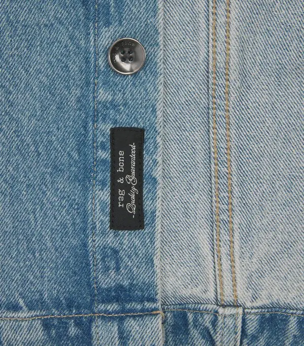 Rag & Bone Denim Astor Overshirt - Blue