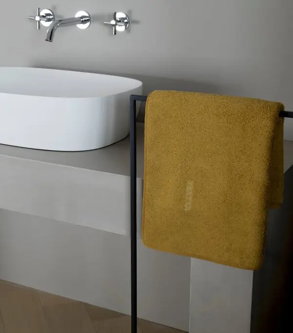 Frette Cotton Unito Bath Towel - Yellow