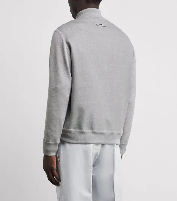 Paul & Shark Wool-silk Aliseo Bomber Jacket