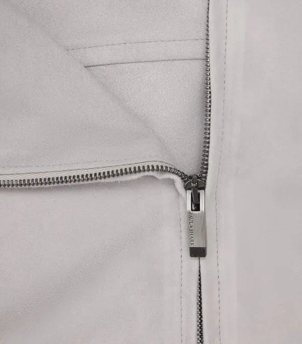 Paul & Shark Suede Bomber Jacket