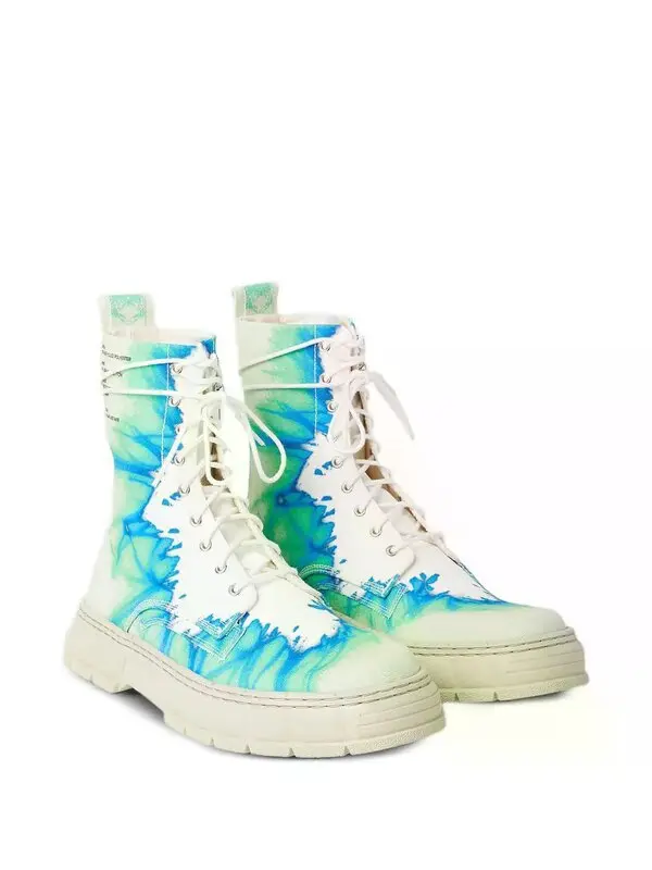 VIRON Printed Lace-up Boots