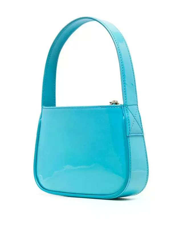 Blumarine Mini Bag With Rhinestone Embellishment - Blue