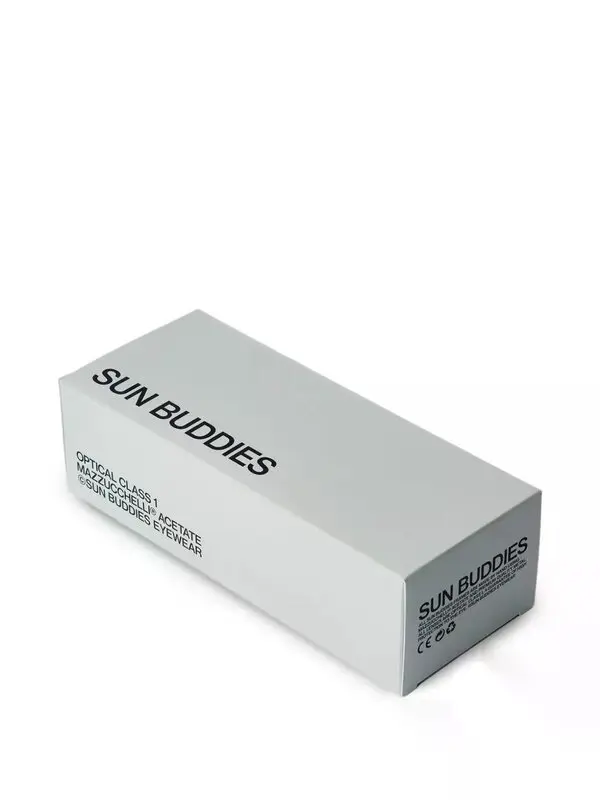 SUN BUDDIES Aaliyah Oval-frame Sunglasses
