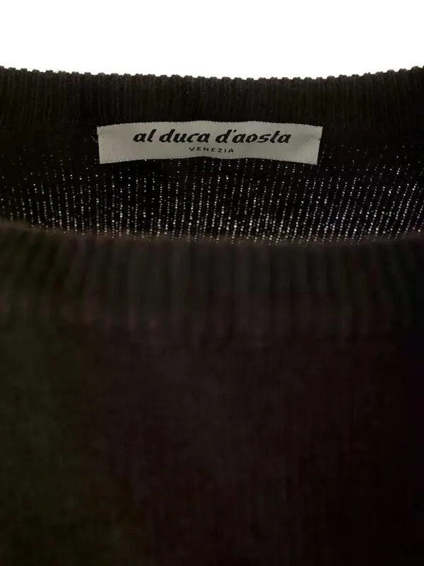 AL DUCA D’AOSTA 1902 Crew Neck Long Sleeve Sweater