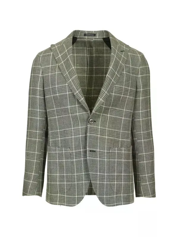 AL DUCA D’AOSTA 1902 Prince Of Wales-check Blazer
