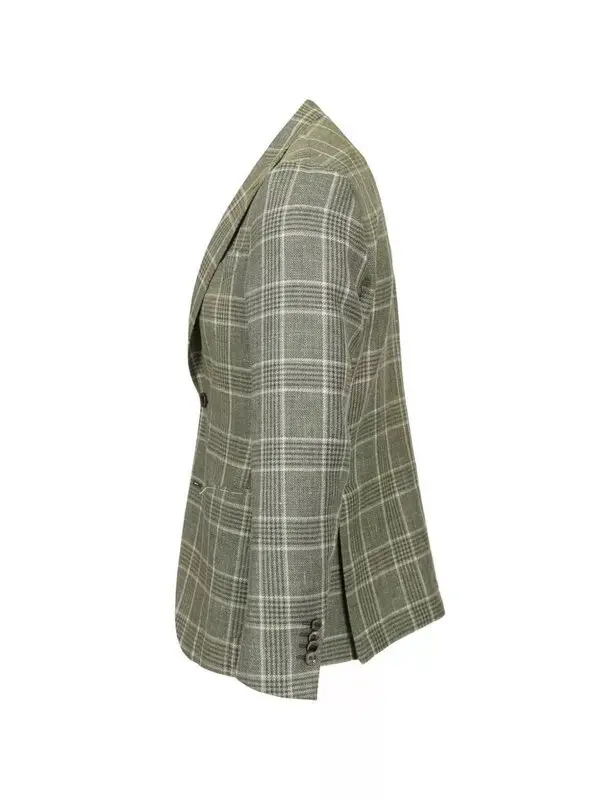 AL DUCA D’AOSTA 1902 Prince Of Wales-check Blazer