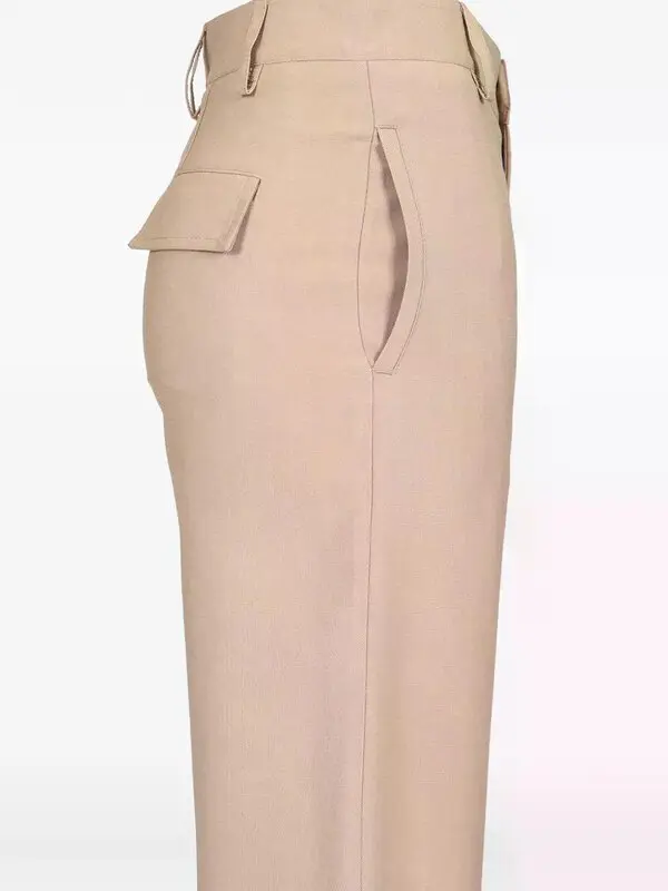 AL DUCA D’AOSTA 1902 Wide-leg Twill Trousers